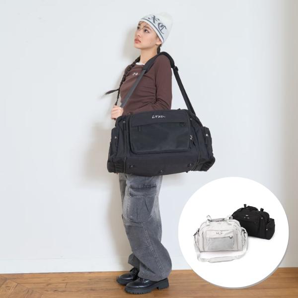 修学旅行や宿泊学習などにピッタリな拡張タイプのボストンバッグです。荷物の量により、両側にあるファスナーでバッグの容量を調整できる便利な機能付き。帰りに荷物が増えても安心！ 旅行だけでなく、部活やダンスのレッスンなど、さまざまなシーンで活躍し...