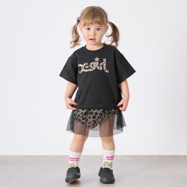 ミルズロゴ入りのTシャツとメッシュをレイヤードしたブルマのセットです。組み合わせるだけでベビーの可愛さを存分に引き立ててくれるおしゃれなデザイン。 上下に同じ柄を取り入れることで統一感をアップしています。 セパレートで着用できるので、お手持...