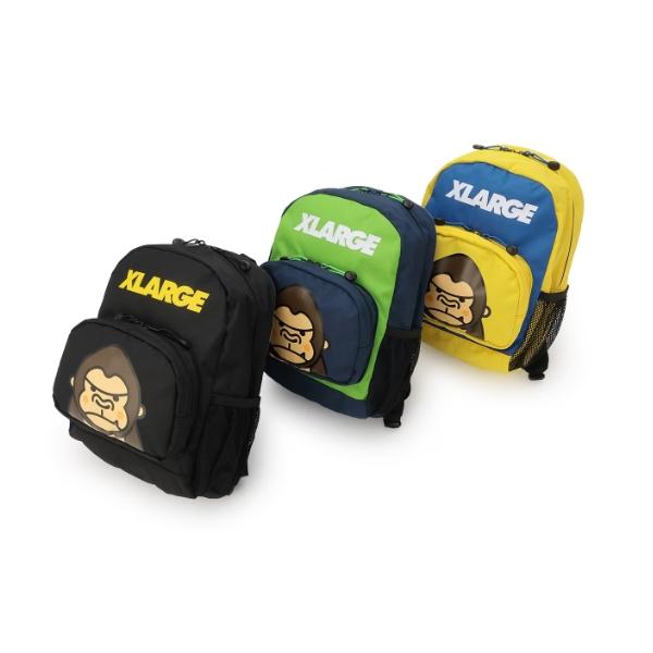 ファニーゴリラを大きくプリントしたバイカラーのバックパックです。ショルダーストラップには光を反射するリフレクターテープがついています。 B5サイズ対応の背面ポケットを内側に配置。 フロントポケットの中には、鍵などが掛けられるストラップを備え...