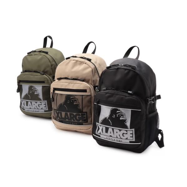 真ん中に大きくOGゴリラをプリントしたバックパックです。A4サイズ対応の背面ポケットを内側に配置。 フロントポケットの中には、小さい収納スペースや鍵などをつけられるストラップを備えました。 両サイドに500mlのペットボトルが入るのもうれし...