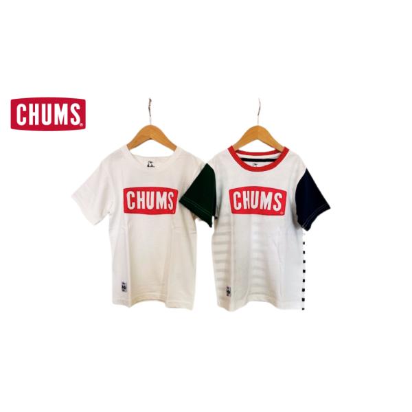 ブランド：チャムス　CHUMS【素材】綿 100%サイズ：KidsS(90-100cm)/KidsM(100-115cm)/KidsL(115-130cm)/KidsXL(130-145cm)110/着丈43　身幅33　袖丈11cm120/...