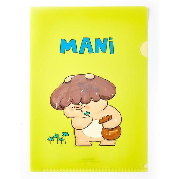 ドラマ「私の恋したテリウス」公式キャラクター MANIMANI（マニマニ）ドラマにも登場するブタ（テジ）のぬいぐるみ「テジウス」。マニマニがいっぱい描かれた愛らしいクリアファイルです♪サイズ：縦31cm×横22cm材質：PP