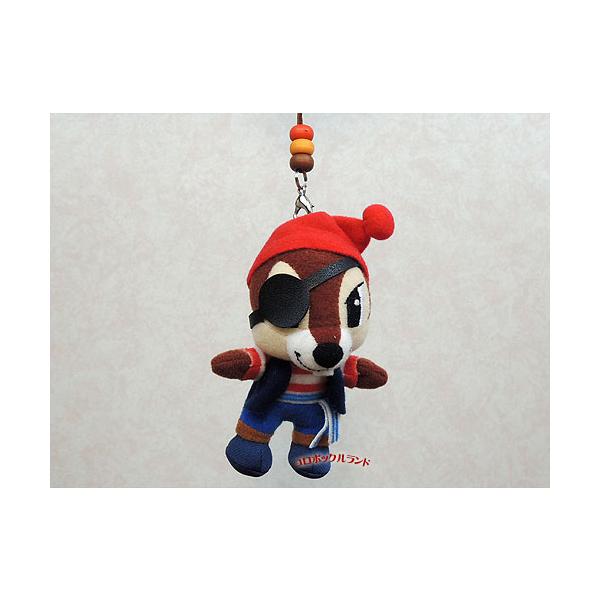パーレーツシリーズ２のチップマスコットです。ボールチェーン付きでバッグなどのアクセントにどうぞ♪最後の１点になりました。再入荷ございません。サイズ（約）：高10cm（キーチェーン含まない）紙タグに定価記載がある場合があります。ご覧の環境で多...