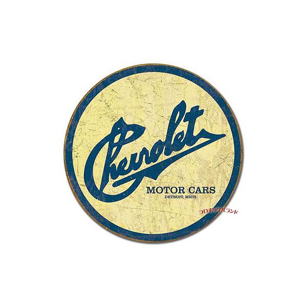 ＵＳＡ製のティンサインです。シンプルなルート66からアメキャラデザインまで300種類以上販売しています♪錆びたように見える絵柄もすべてペイントによるものです。サイズ（約）：直径30ｃｍ(11.75インチ)／MADE in USAChevy ...