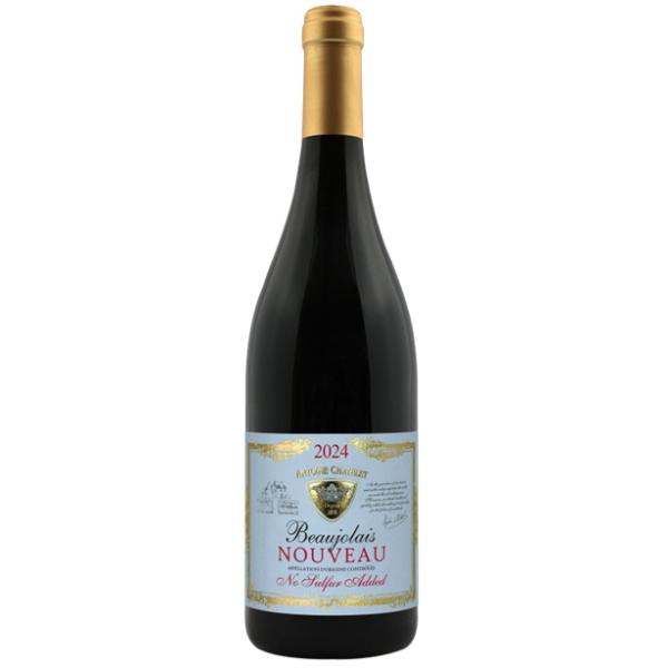 2024年航空便昨年のですから、勘違いしないでくださいね。ANTOINE CHATELET Beaujolais Nouveauアントワーヌ・シャトレ ボージョレ・ヌーヴォー　酸化防止剤無添加■商品詳細【分類】赤【容量】750ml【生産者】...
