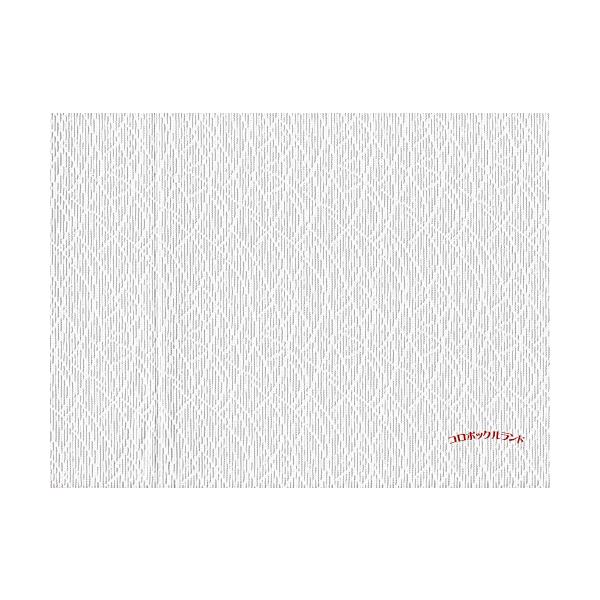 目隠しや飛散防止に便利なUVカット、抗菌仕上げのシールレースです。レース糸の部分だけが粘着加工されていますので空気が抜けて貼りやすいシールレースです。ハサミやカッターでカットできます。在庫限りで販売終了いたします。メイン写真（全体の一部です...