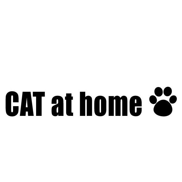 ネコちゃん同居中のお知らせカッティングステッカーです。黒い部分だけがシールになっています。看板や社用車のロゴなどに使用されている屋外耐候3年のPVC（塩化ビニール）製です。サイズ：幅20cmｘ縦3.4cm（1枚）素材：PVC（塩化ビニール）...