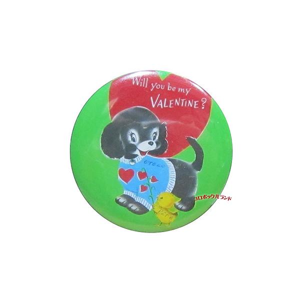 ブリキ製のマグネットです。（新品）かわいレトロアニマルデザインです♪サイズ（約）：直径6cm／普通磁力フィルム巻き込みタイプの缶マグネットです。ご覧の環境で多少色が異なります。裏面写真は別デザイン(色)のものを利用しています。