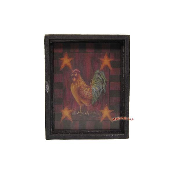 置き場所を選ばない手のひらサイズのカントリーピクチャーフレームです。全部で25種類を販売しています。サイズ（約）：11.8cmｘ9.5cmｘ厚2.6cm／箱なし／USA輸入品＊詳細写真は別デザインを掲載しています。ラスティックな作りのウッド...