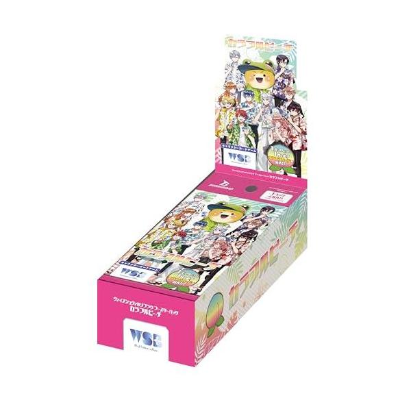 人気ゲーム実況グループ「カラフルピーチ」が、ヴァイスシュヴァルツブラウに登場！推しキャラを集めて楽しめるトレーディングカードゲームのブースターパックです。商品特徴・1BOX＝10パック入り（1パック4枚）・1パックに必ずキラキラカード1枚封...