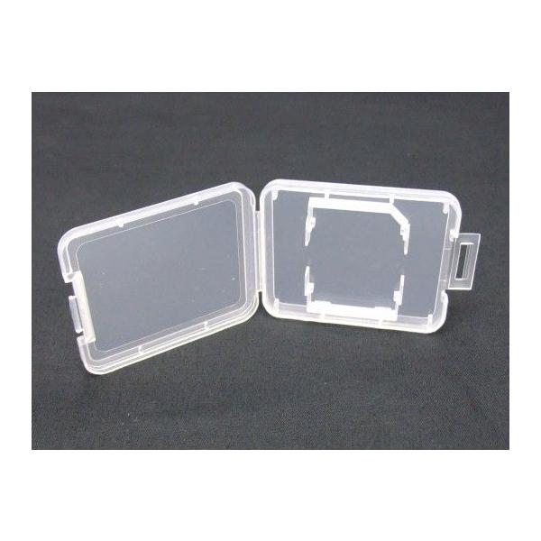 品名：メモリーカード用ケース SDカード / MicroSDカード / CFカード◇外寸：H52×W43×D8mm　※目安サイズです。種類により異なります。◇材質：PP（ポリプロピレン）◇カラー：半透明クリア◇備考：各種メモリーカードケース...