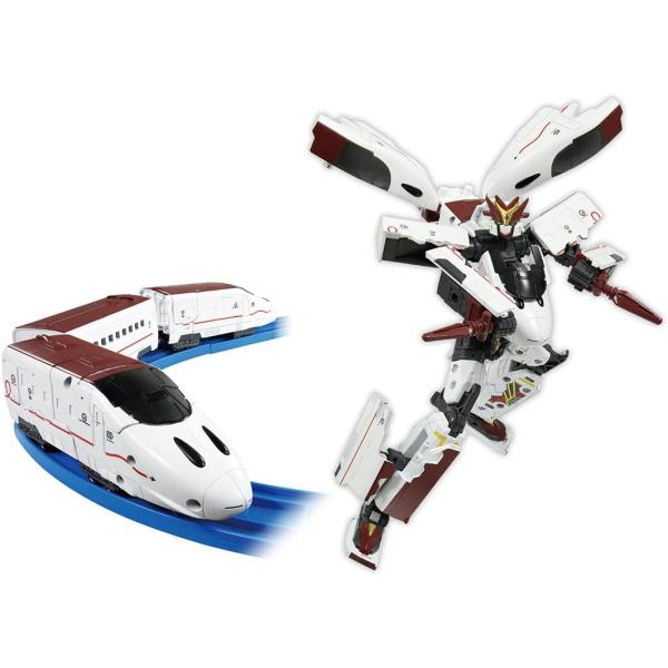 テレビアニメ「新幹線変形ロボシンカリオンZ」から『シンカリオンZ800つばめ』がプラレールで登場!3両編成仕様で、新幹線からロボットに変形!ザイライナーと合体できる「Z合体」システムを搭載!別売りのザイライナー商品と「Z合体」して、パワーア...