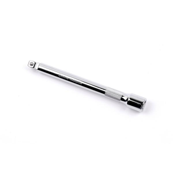 差込角：3/8"DR(9.5mm)全長：150mm材質：クロムバナジウム表面処理：ミラーボール溝×4面、本体刻印材質オフセットエクステンションバー