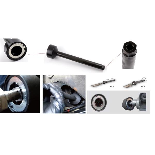 対応範囲：35〜45mm差込角：1/2"(12.7mm)二面幅：27mm全長：400mmインナータイロッドレンチ タイロッドリムーバー