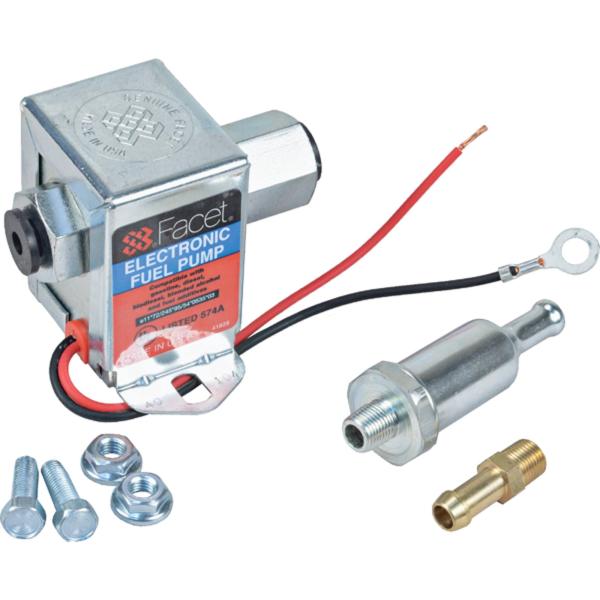 商品名: Facet ファセット 電動 フューエル ポンプ キューブソリッドステート 2-3.5PSI Facet-Purolator FPF-FEP42SV Solid State Fuel Pump Kit 12V, 1.5-4Psi,...