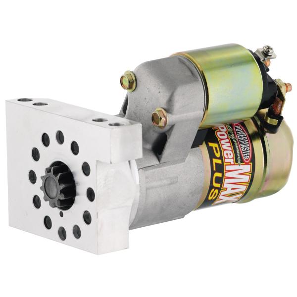 商品名: パワーマスター9100 Powermaster Starter, PowerMAX Plus, 6.1:1 Gear Reduction, Natural, 153/168 Tooth Flywheel, Straight Bol...