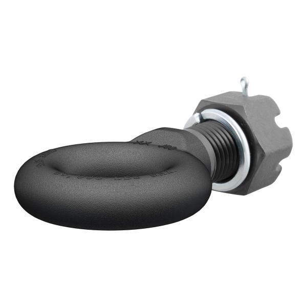 商品名: Curt 48530 Lunette Eye CURT 48530 Black Steel Pintle Hitch Lunette Ring with Swivel Castle Nut, 3-Inch ID, 45,000 l...