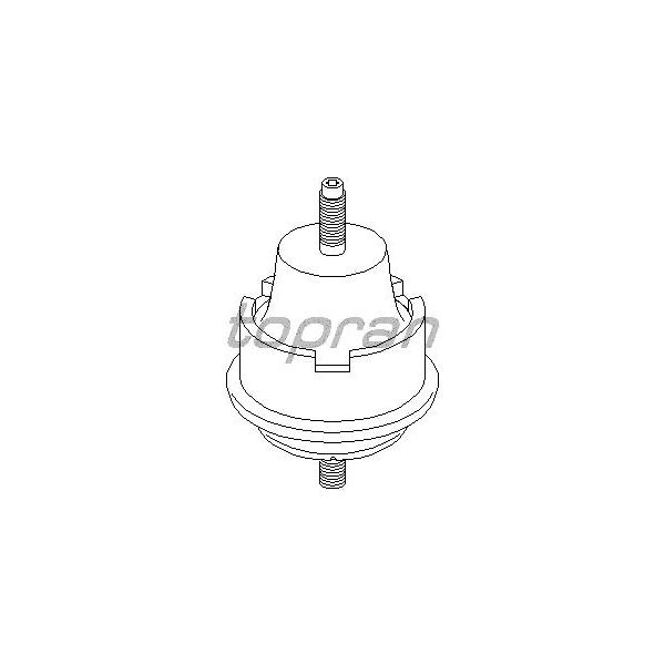 商品名:  Lower Engine Rubber Mounting compatible with Citroen Xsara PEUGEOT 206 306 Partner 1993-ブランド: Topran高さ: 13.8297747...
