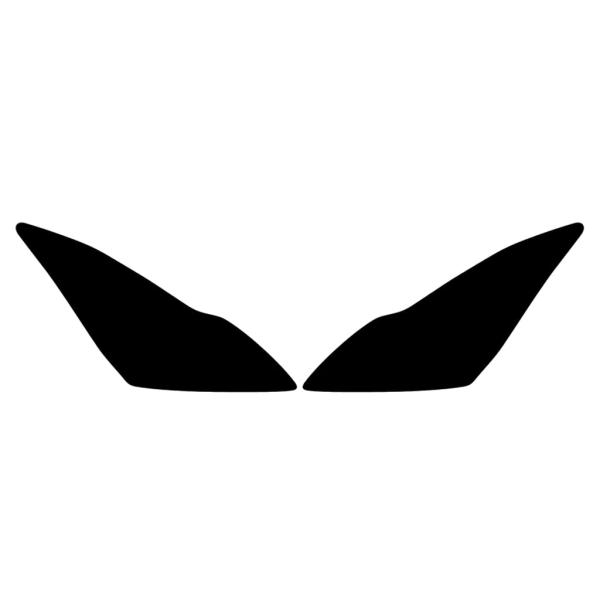 商品名: rtintヘッドライトTintカバーfor Infiniti g37 2008 ? 2010 ( Coupe ) ? 1 Headlight Tint ブラック C-001--HT-INF-G37-COU-08 Rvinyl He...