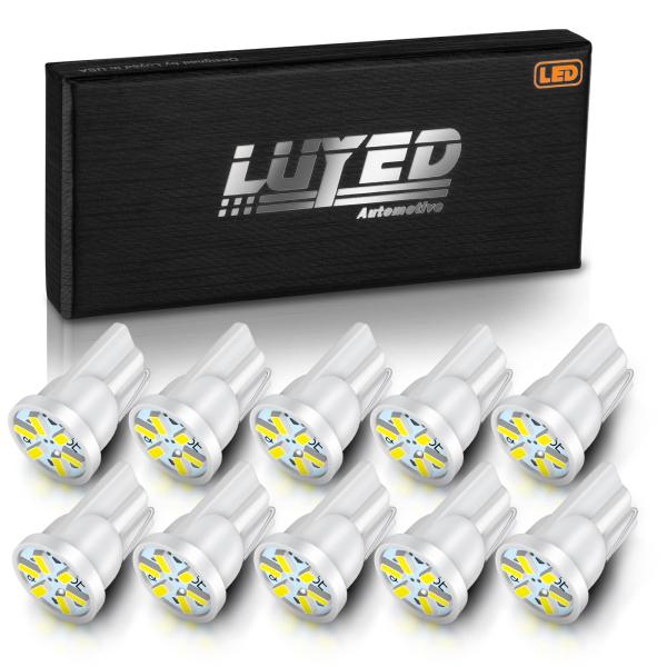 商品名:  LUYED 10 X 3014 6-EX Chipsets W5W 194 168 2825 Led Bulbs,Xenon White(super low current)ブランド: LUYED高さ: 12.954cm横幅: ...