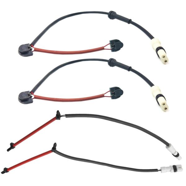 商品名: Bapmic ブレーキパッド摩耗センサーキット 2個 リア 98761267601 + フロント 左 99761275700 &amp; 右 99761275500 ポルシェ対応 Bapmic 2 Pcs Rear 9876126...