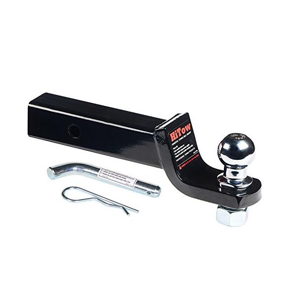 商品名: Hitow Trailer HitchロードボールマウントクラスII 2 ? 7 / 8 " 1 "ドロップとHitchボール&amp; 5 / 8 "ピンキット( GTW 500 lbs ) HiTow Trailer Hitc...