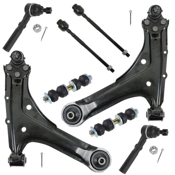 商品名:  TRQ Front Steering &amp; Suspension Kit Control Arm with Ball Joint Sway Bar Stabilizer Link Tie Rod Compatible wi...