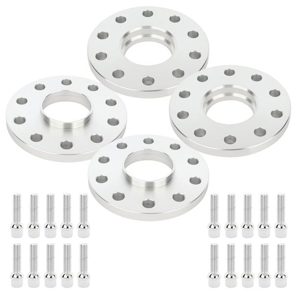 商品名: ECCPP 4X 15mm 5x130mm ホイールスペーサー 5 ラグ 5x130 71.6mm カイエン ボクスター ケイマン パナメーラ 1999-2015 911用 14x1.5スタッド付き ECCPP 4X 15mm 5...