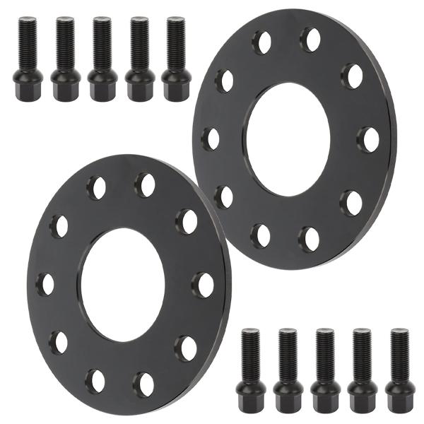 商品名: ECCPP 2X 7mm厚ホイールスペーサー 5ラグ 5x130mm ポルシェ911 ボクスター カイエン パナメーラ ケイマン用 14x1.5スタッド付き ECCPP 2X 7mm Thick Wheel Spacers 5 L...