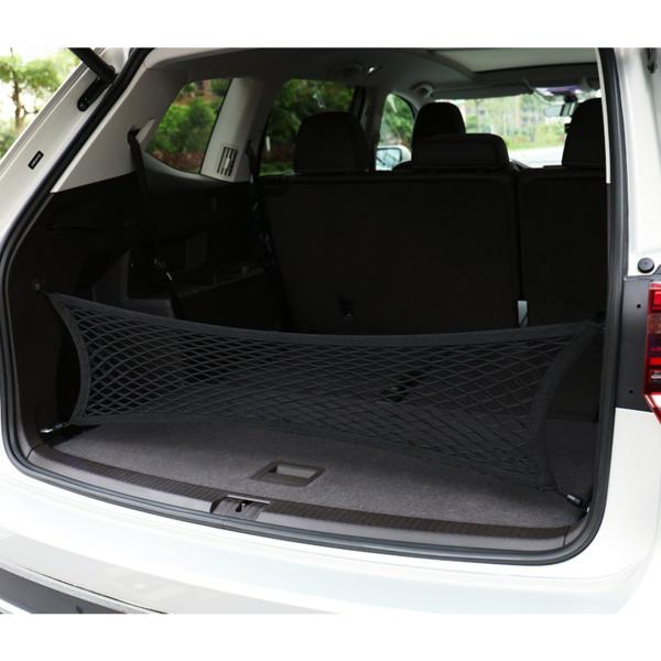 商品名: WillMaxMat 高品質車のトランク荷物収納カーゴオーガナイザーに適し Land Rover Freelander 2 FHJBP Envelope Style Stretchable Trunk Cargo Net Comp...