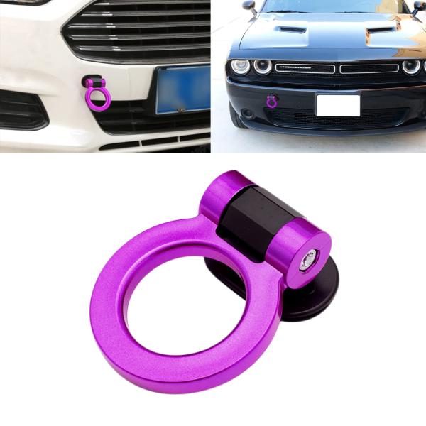 商品名:  Xotic Tech JDM Track Racing Style Bumper Trailer Tow Hook Ring Decoration Sticker Universal Fit All Car Truck SUV,...