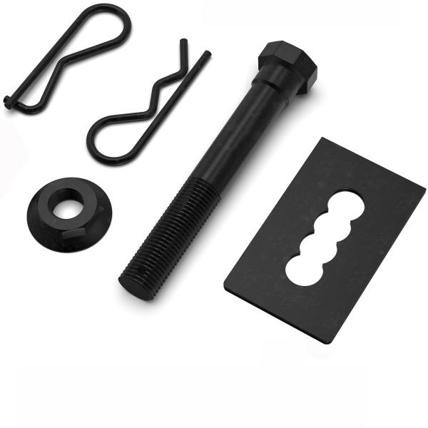 商品名: eVerHITCH USA アメリカ国旗メタルエンブレム 金属製トレーラーヒッチカバー付き Fits 2" Receivers EVER4544 eVerHITCH Anti-Rattle Hitch Pin Bolt with ...