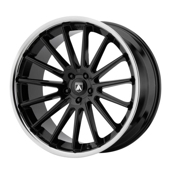 商品名:  ASANTI BLACK BETA GLOSS BLACK W/CHROME LIP BETA 20x10.5 5x112.00 GLOSS BLACK W/CHROME LIP (38 mm) WHEELブランド: ASANT...