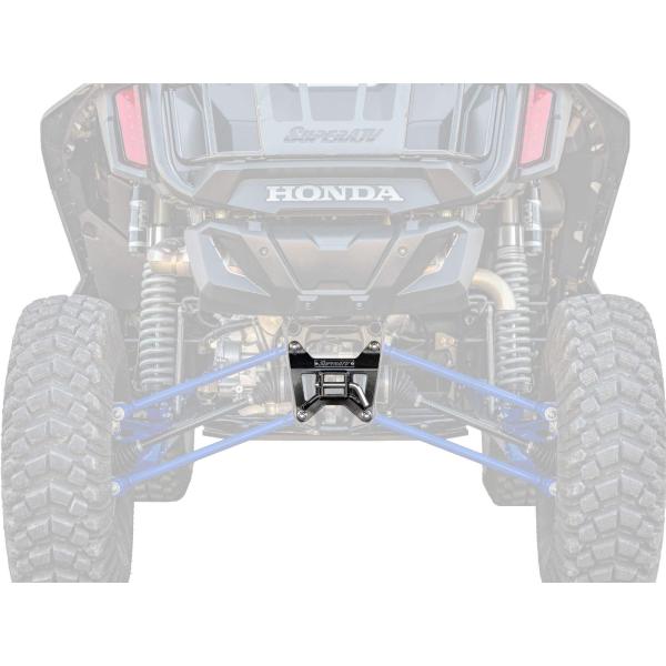 商品名: SuperATV 高耐久リアレシーバーヒッチ ホンダタロン 1000R / 1000X (2019+) - ブラック SuperATV 2" Rear Receiver Hitch for 2019+ Honda Talon 10...