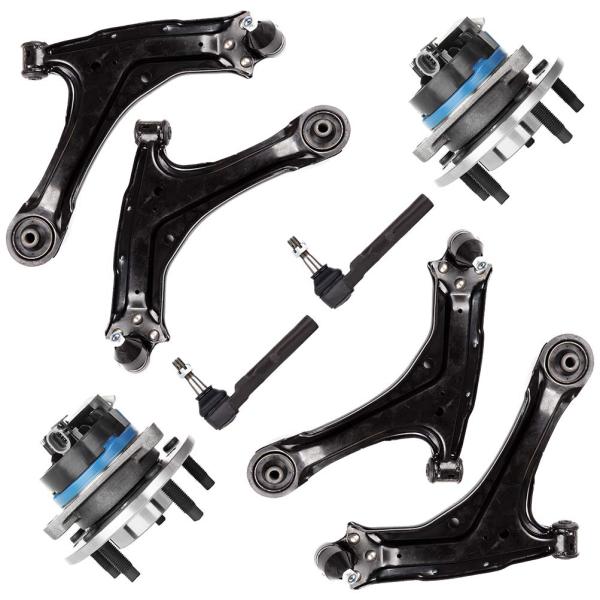 商品名:  SCITOO 6pcs Front Suspension Kit Lower Control Arm And Ball Joint Wheel Hub Outer Tie Rod End Fit 1998-2003 For Ch...