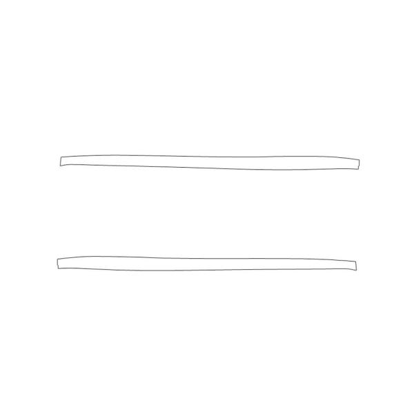 商品名:  TRUE LINE Automotive Precut Door Rocker Guard Paint Protection Film Kit for Porsche Panamera Turbo SE-Hybrid Execu...