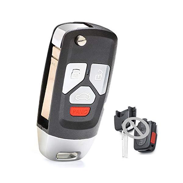 商品名:  Keymall keyless Entry Replacement Car Key 315MHz ID48 Chip 4B Fob Remote for Audi A4 A6 A8 S4 S6 S8 MYT8Z0837231 /...