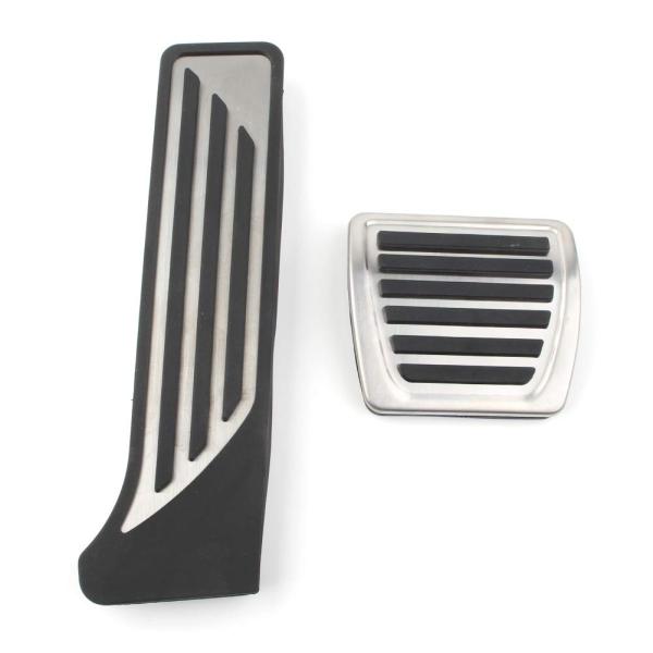 商品名:  Newsmarts Stainless Steel No-Drilling Gas Accelerator Brake Pedal Cover Trim For Alfa Romeo Stelvio 2017 2018 2019...