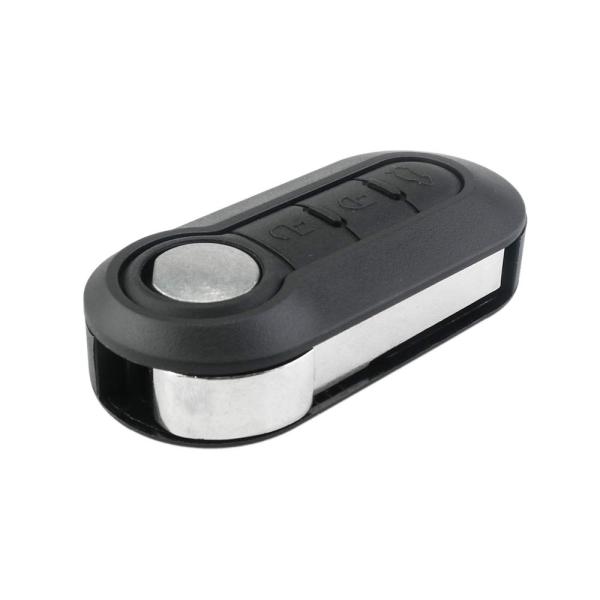 商品名:  DJL1 Keyless Entry Smart Remote Key Fob Case Cover for Fiat, 3 Button Car Flip Key Shell for Fiat 500 Grande Punto...
