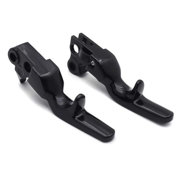 商品名: XKH- ショートハンドブレーキ クラッチレバー (ブラック) バイクパーツ交換 96-03 Harley XL 96-12 Softail 96-07 Touring [P/N:MT241-021ST-BK] XKH- Shor...