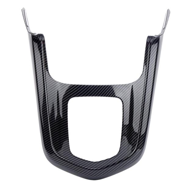 商品名: Fydun カーギアシフトノブフレームステッカー、カーボンファイバーカーギアシフトパネルカバーステッカーインテリアトリム Navara NP300 2015-2019に適しています Fydun Car Gear Shift Kno...