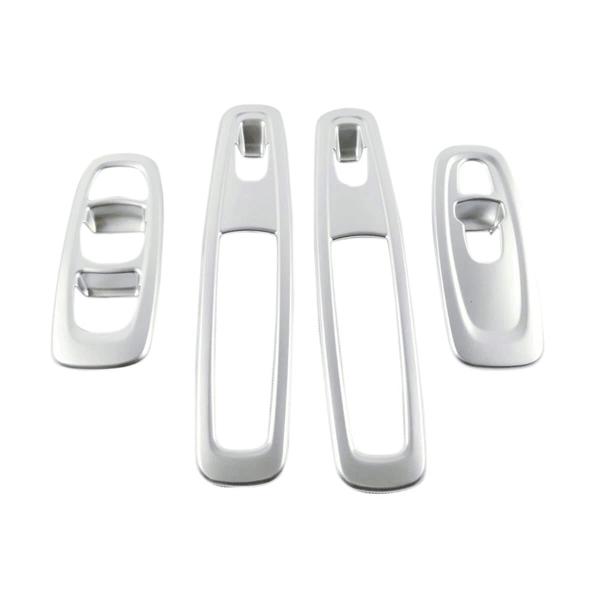 商品名:  Car Accessories for Renault Kadjar 2015 2016 2017 2018 ABS Matte Interior Window Switch Cover Trimブランド: Camodifi商品...
