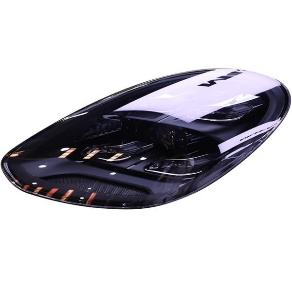 商品名:  HIGH FLYING for Porsche Panamera 2017-2020 Car Accessories Smoke Black Gloss TPU Headlight Fog Light Transparent W...