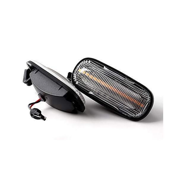 商品名:  HYPERSPEED Front Side Marker Lights Turn Signal Lamp Assembly 2PCS Fit for Land Rover Defender Freelander Discover...