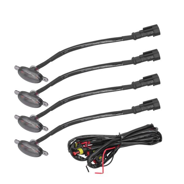 商品名:  Universal LED Front Grille Lights Amber Lighting for Raptor Auto Grid Decorative LED for Car Pickup Truck SUV Off?...