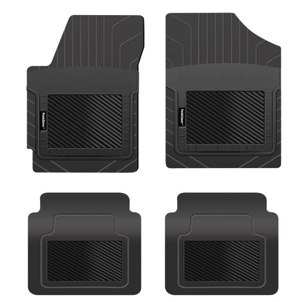 商品名:  PantsSaver Custom Fit Floor Mats for Porsche Cayenne 2018-2024 All Weather Protection -4 Piece Set (Black)- High R...