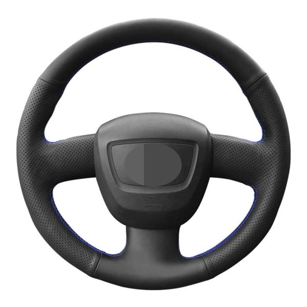 商品名:  KJWPYNF Steering Wheel Cover Leather Car Steering Wheel Cover, for Audi A3 (8P) Sportback A4 (B7) Avant A6 (C6) S4...