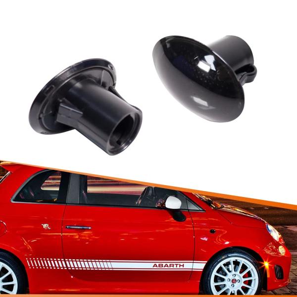 商品名: ADIIL フロントサイドマーカー ウインカーライトハウジング フィアット500 500e 500c アバルト2007-2019用 OEMサイドマーカーランプの交換 ADIIL Front Side Marker Turn Sig...