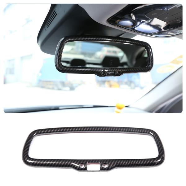 商品名:  for Alfa Romeo Giulia 2017-2020 Interior Rearview Mirror Cover Front Inner Rear View Mirror Cover Frame Decor Trim...