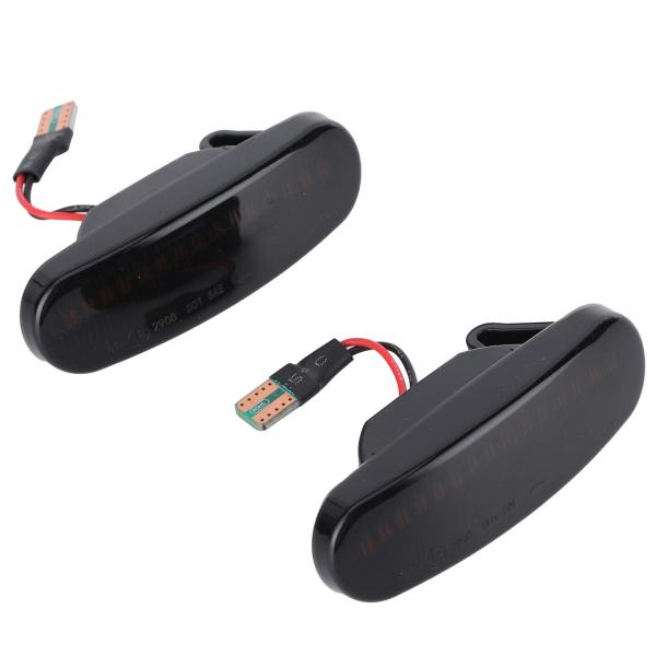 商品名:  Car LED Side Marker, Turn Light Left and Right, 2Pcs LED Side Marker Turn Light 51717793 51942933 Fit for Fiat Pan...